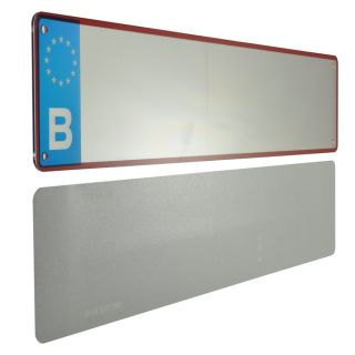 PLEXY PLATEN - NUMMERPLATEN - BUITENKANT VOERTUIG | Guy Gerard